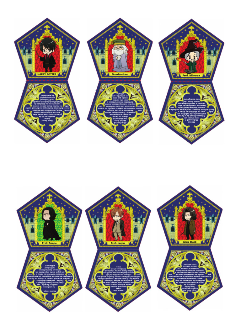 Cards Harry Potter | PDF