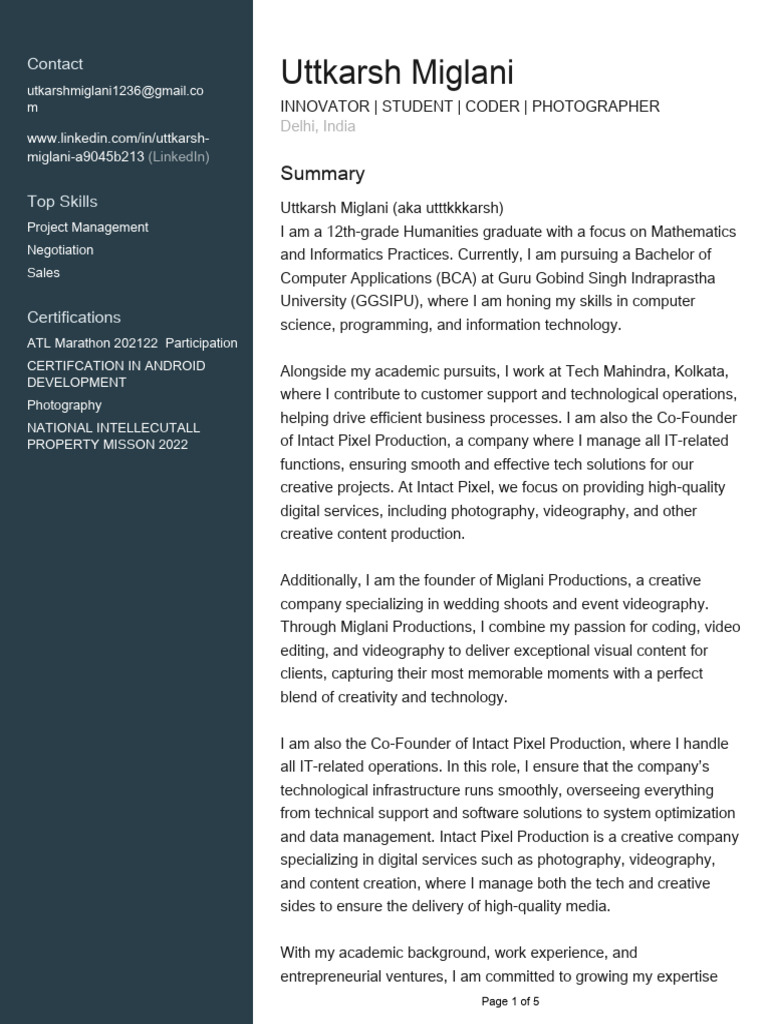 Profile | PDF | Computer Science | Computer Programming