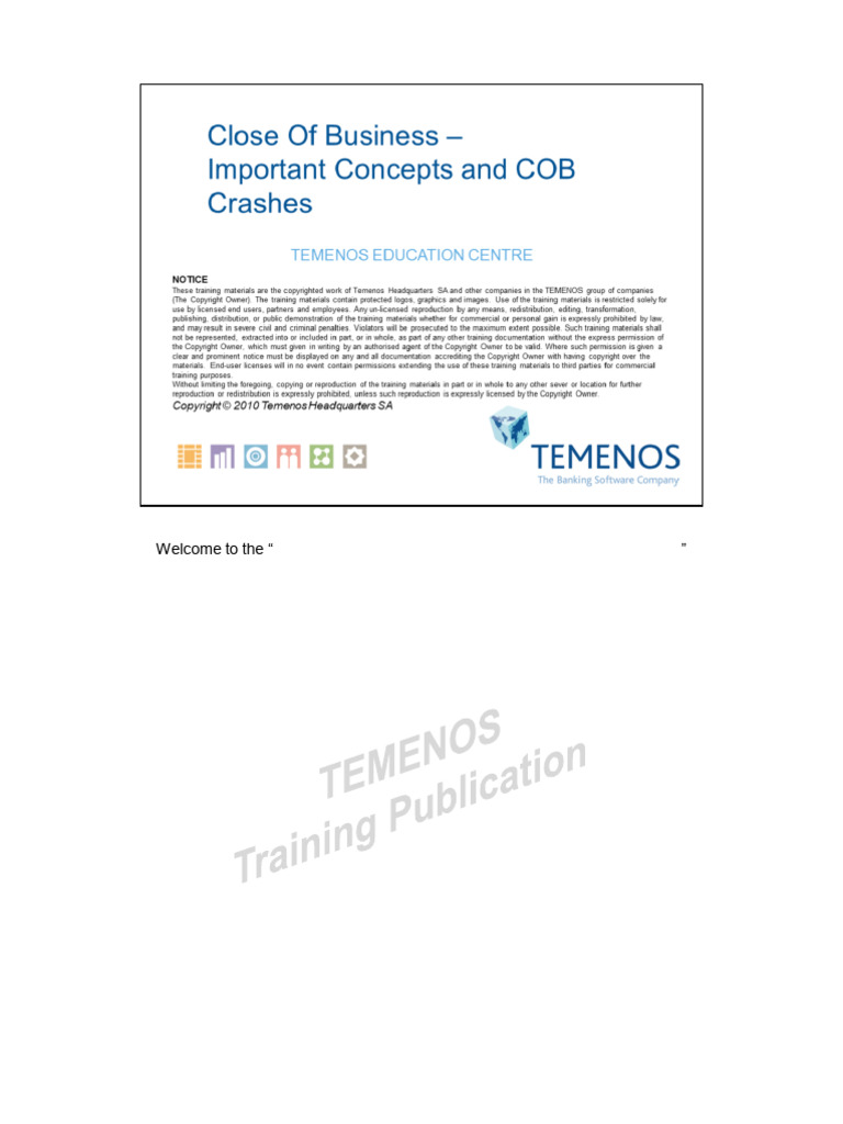 COB3.Close - of - Business-Important Concepts and COB Crashes | PDF | Cache (Computing ...