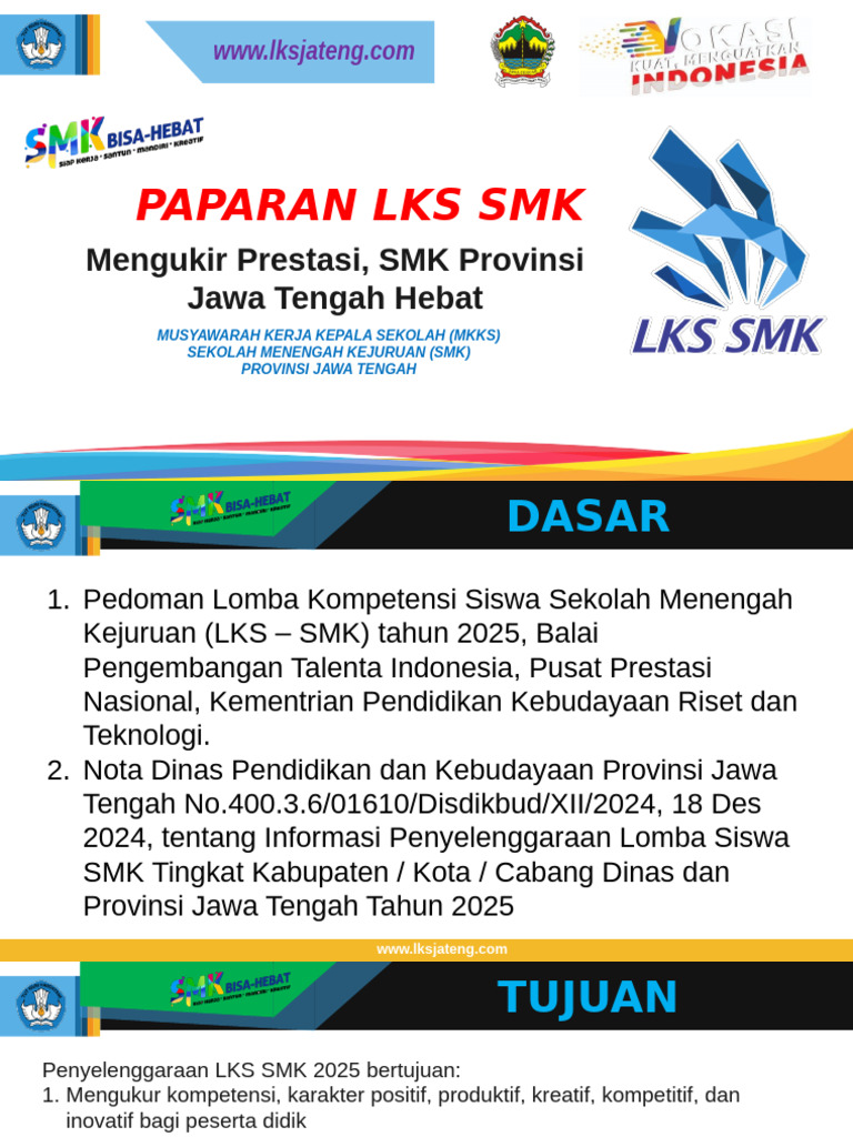 Persiapan LKS 2025 - Prov Jateng (24!01!2025) | PDF
