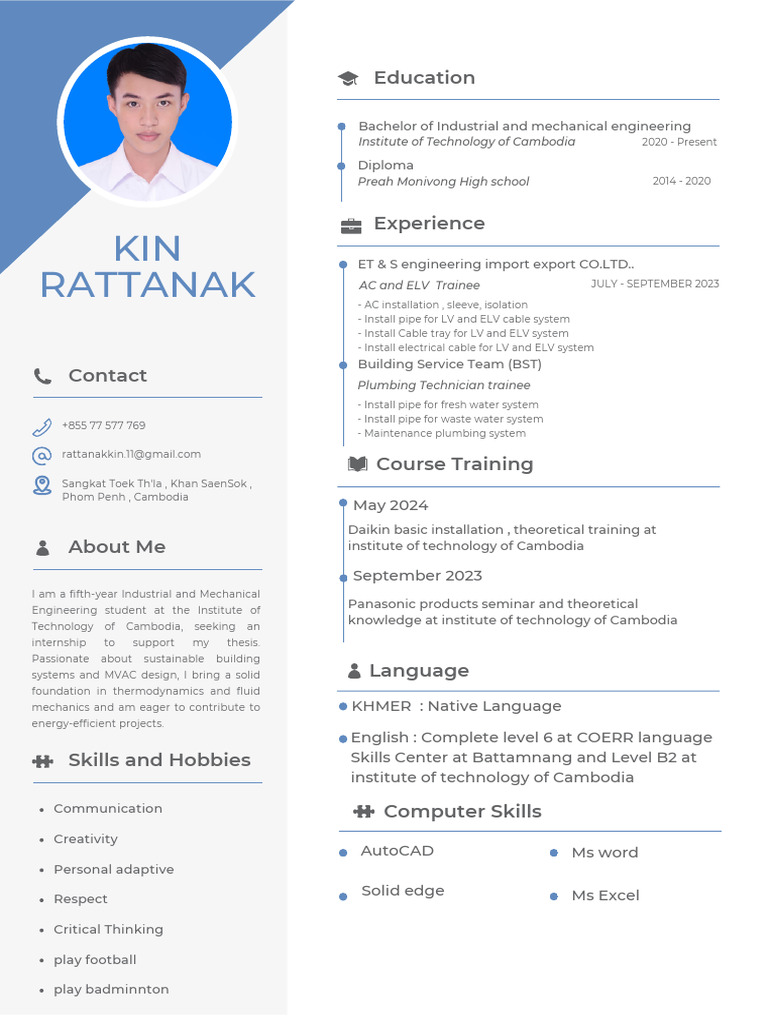 KIN RATTANAK | PDF | Cambodia | Cognition