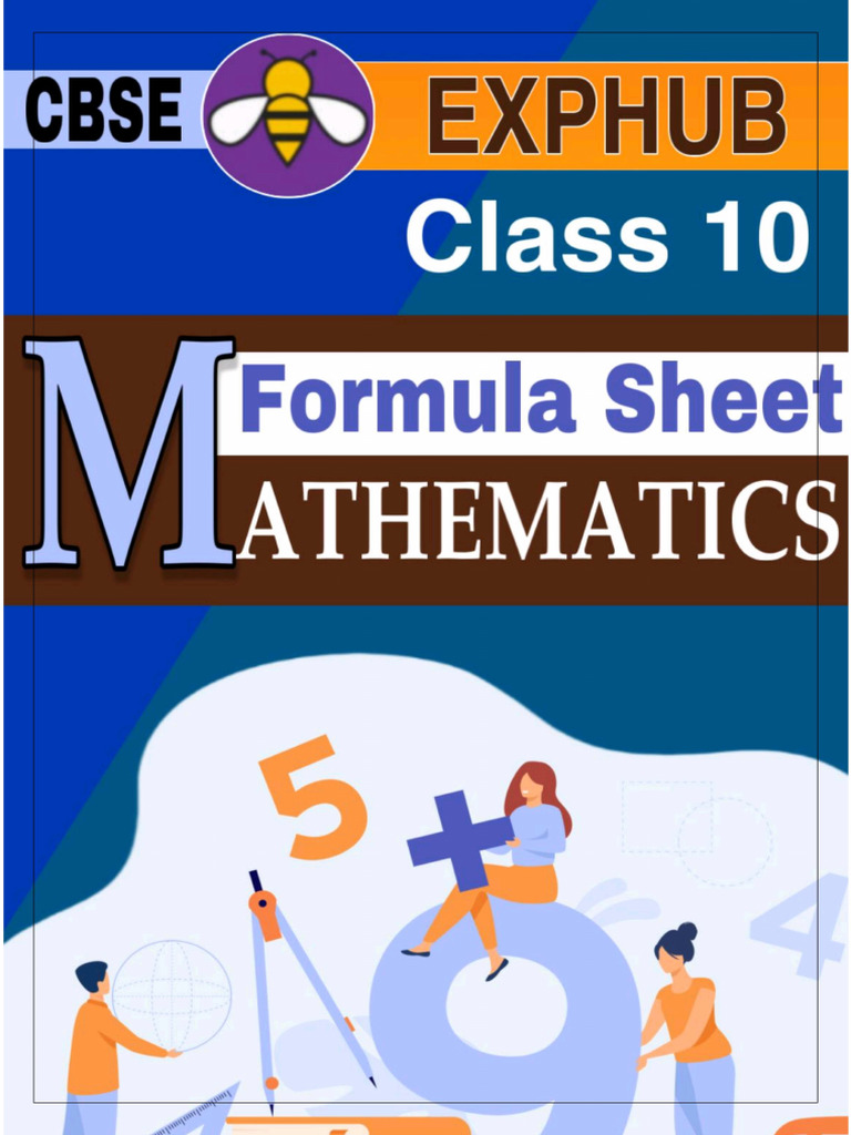 Maths Formula Sheet | PDF