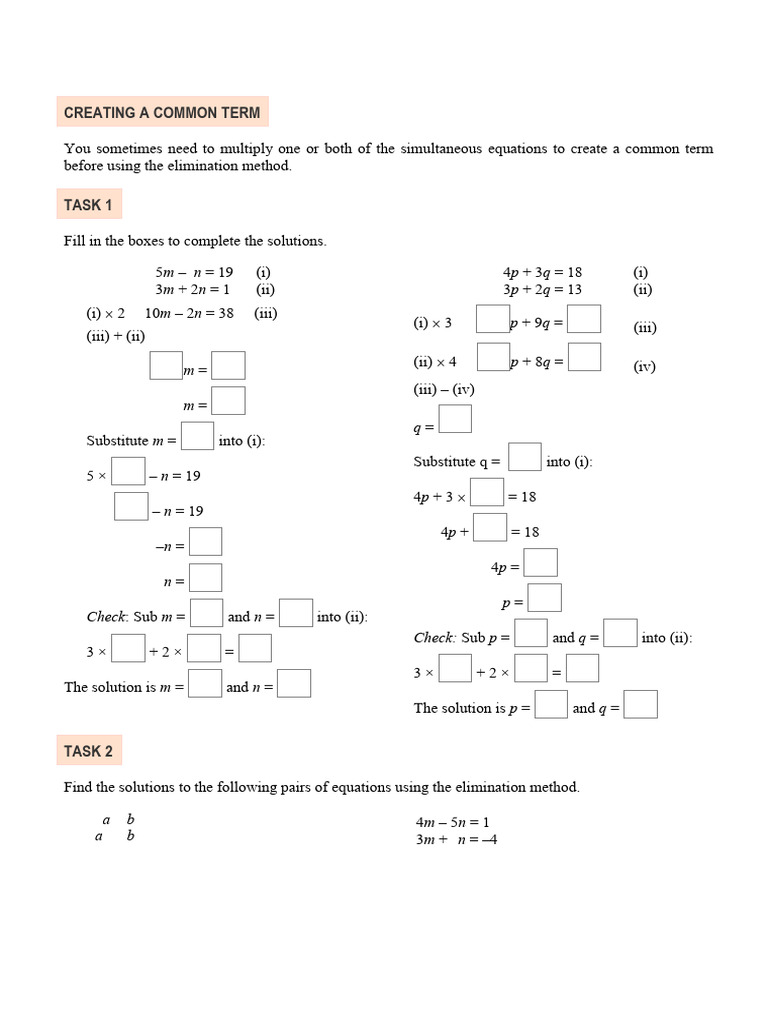 Creating-a-common-term | PDF | Mathematics | Applied Mathematics
