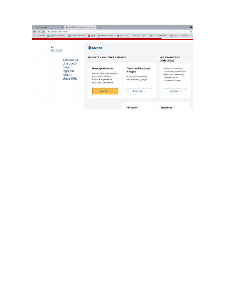 DECLARACION DE DETRACCIONES ULT | PDF