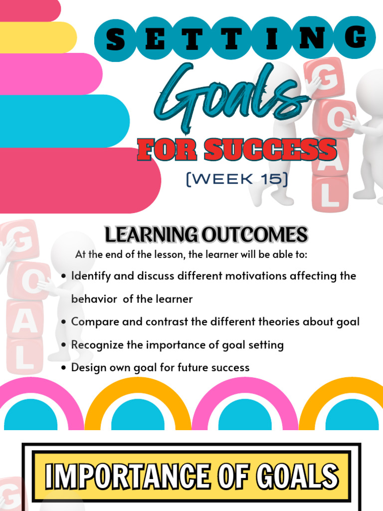 Goal Setting and Success Theories | PDF | Self Efficacy | Goal