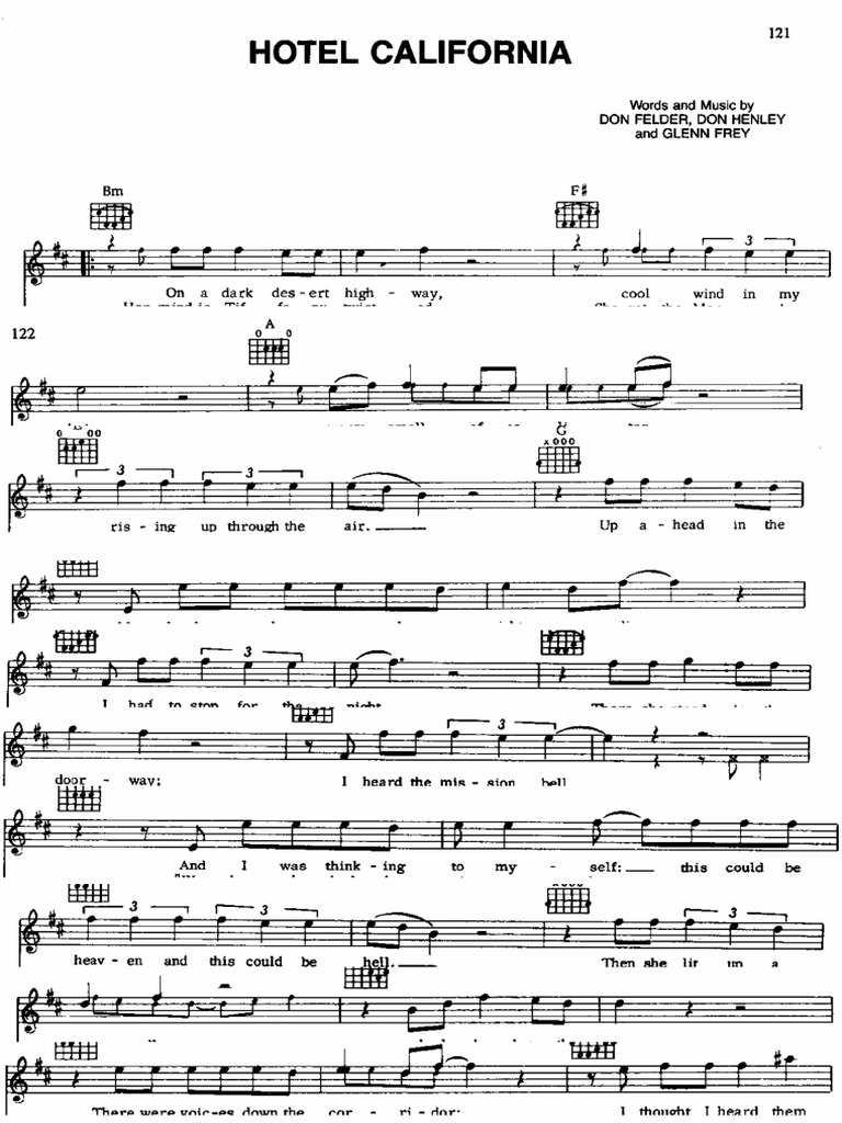 Hotel California | PDF