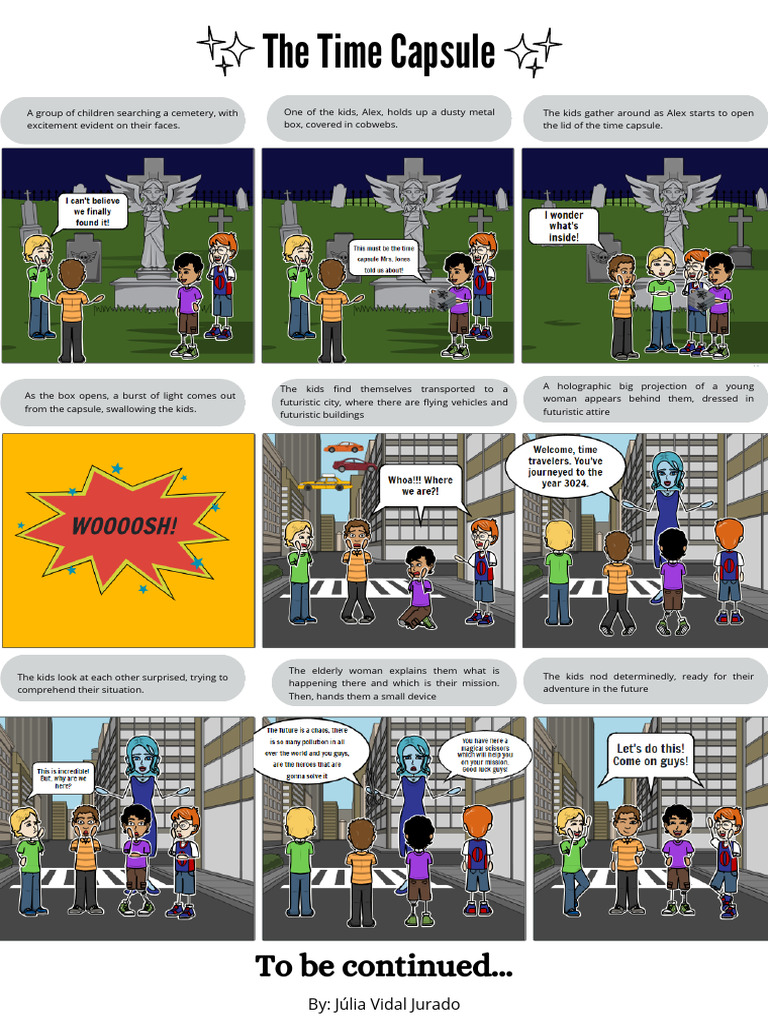 The Time Capsule Comic English | PDF