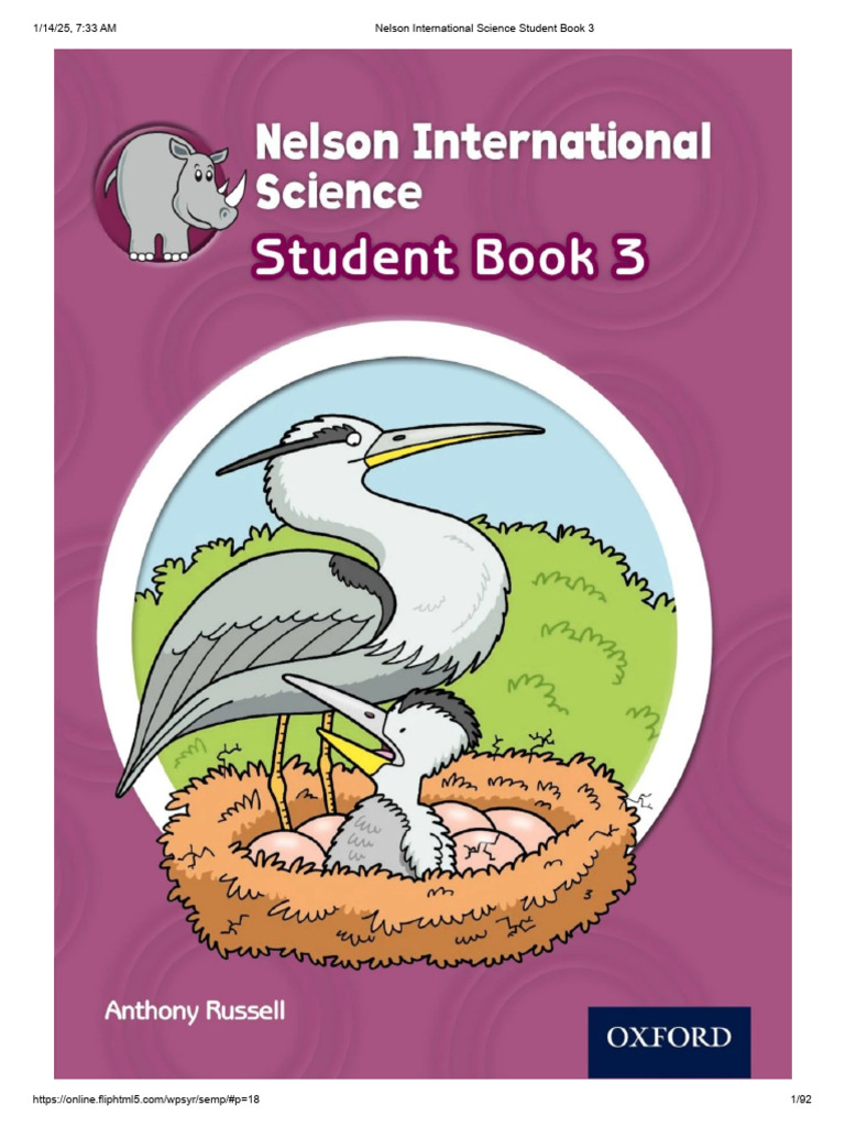 Nelson International Science Student Book 3 | PDF