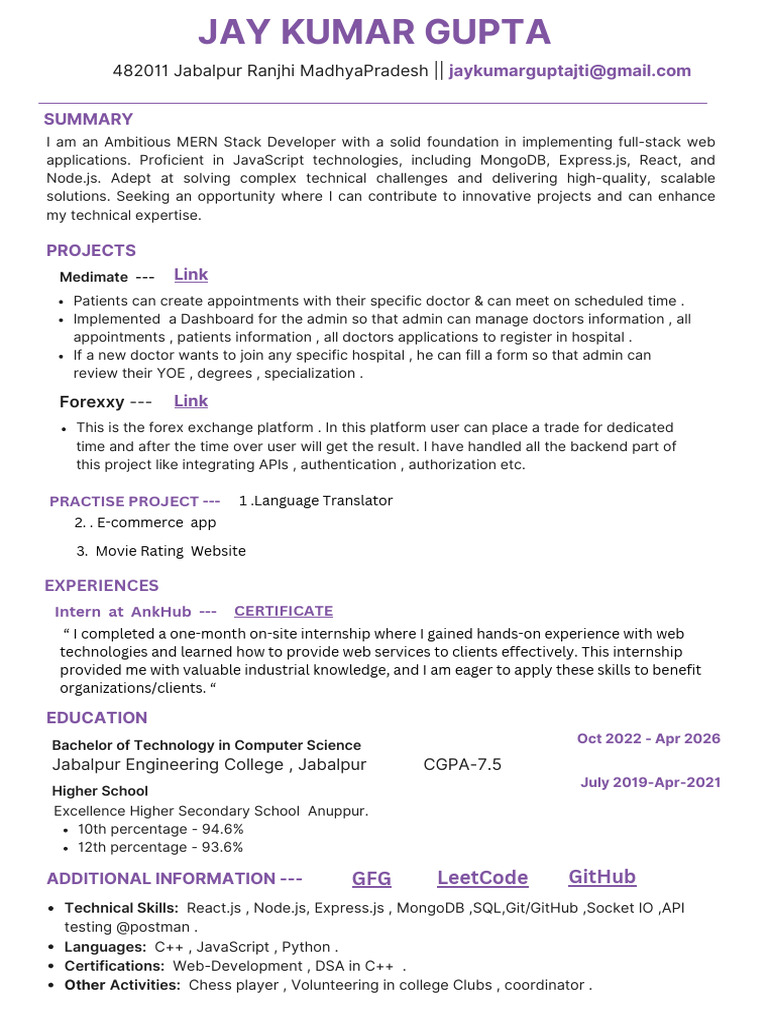 CV (1) | PDF | Computing | Software