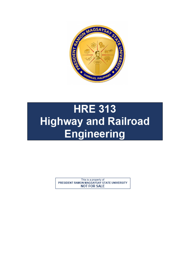 HRE 313 Module 2a | PDF | Traffic | Controlled Access Highway
