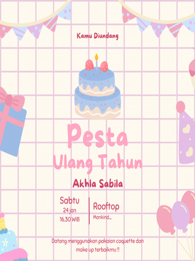 Undangan Alaww's | PDF