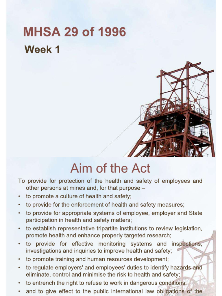 Ohs 1.2 Week 1 | PDF