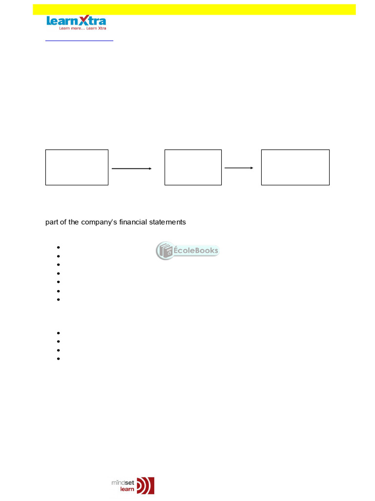 Accounting Grade 12 Cash Flow Statement Notes | PDF | Cash Flow ...