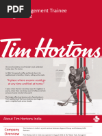 Tim Hortons Team Member Job Description | PDF