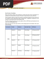 Cips Exam Timetable | PDF