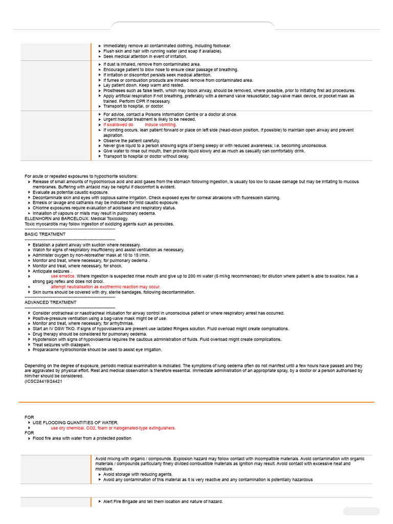 msds ok_Part_3 | PDF | Firefighting | Firefighter