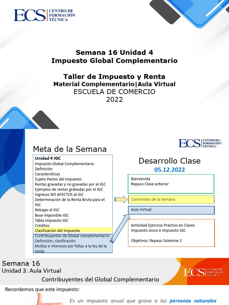 16 - Material Complementario - Unidad 4 | PDF | Impuestos | Multa (pena)