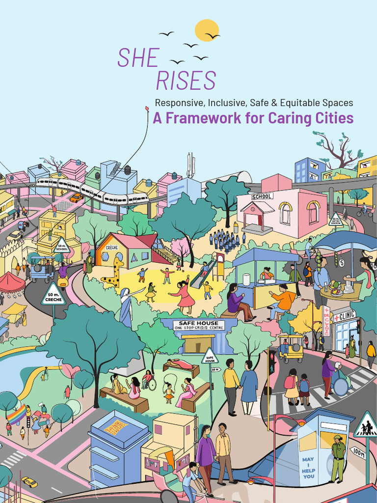 She Rises A Framework For Caring Cities Safetipin 2022 | PDF | Intersectionality | Public Toilet