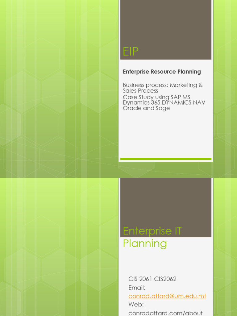 2 - Business Processing ERP | PDF | Enterprise Resource Planning ...