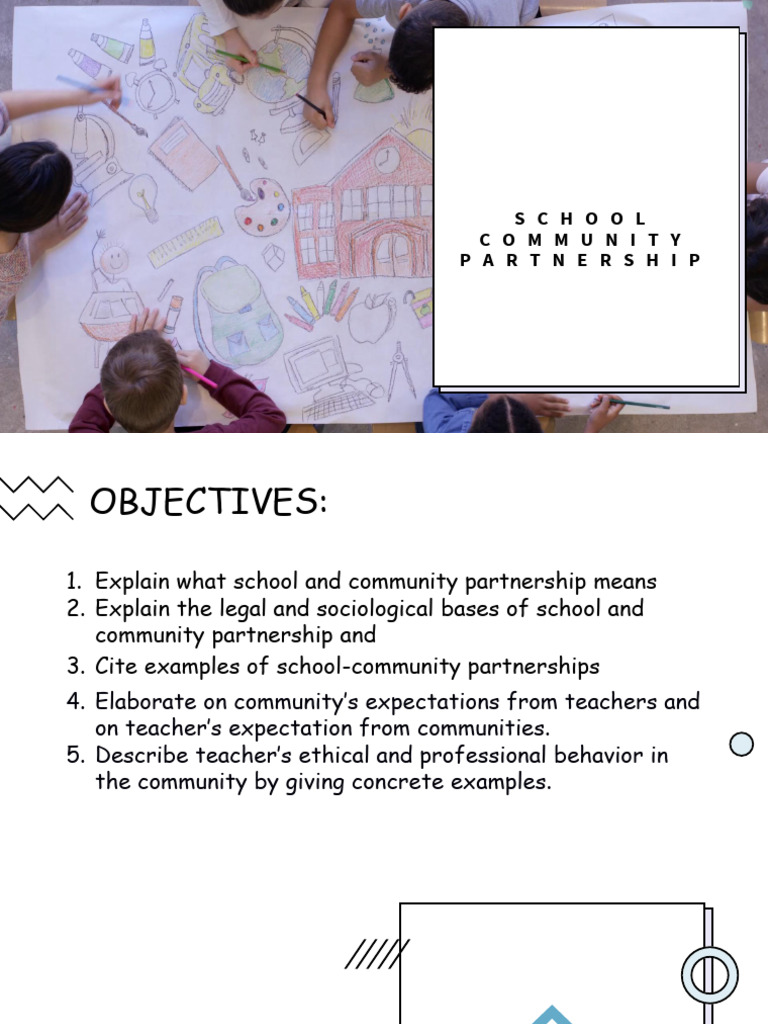 School-Community Partnership Overview | PDF | Teachers | Social Psychology