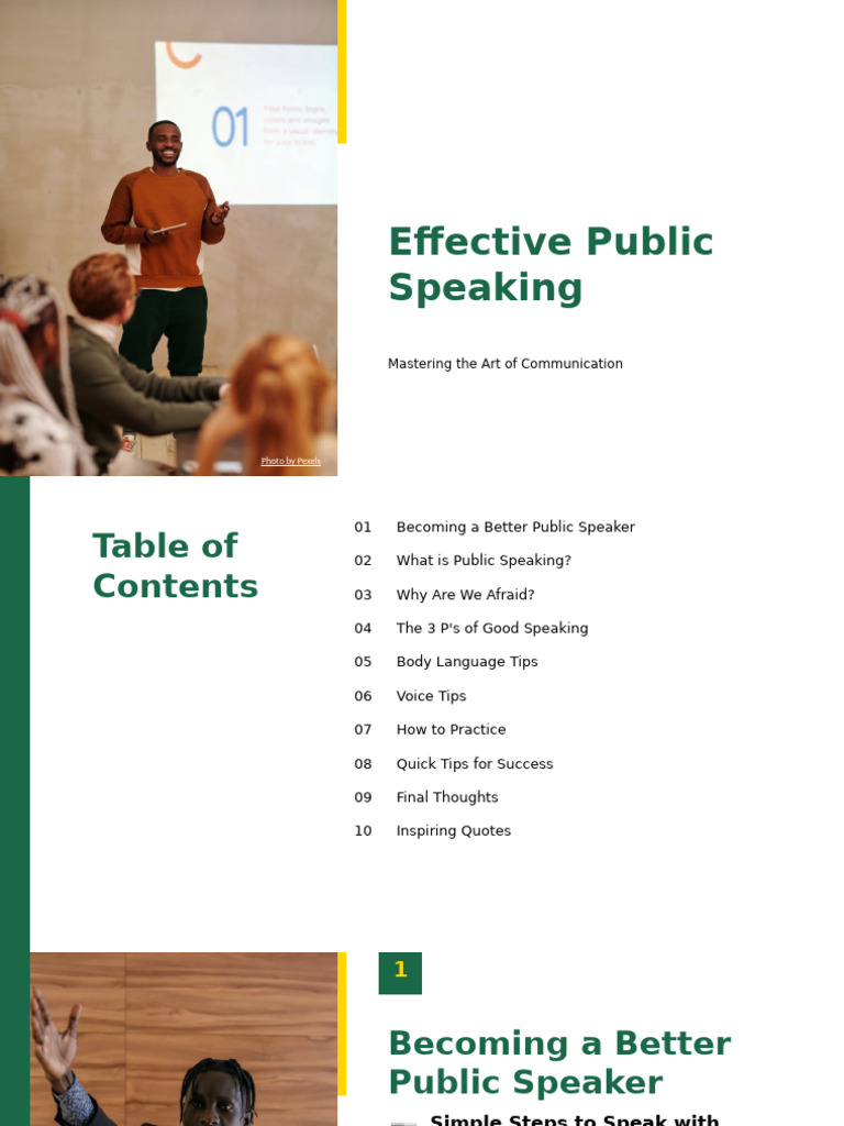 Effective Public Speaking 336 Bee 95 Aa 757670 | PDF | Public Speaking ...