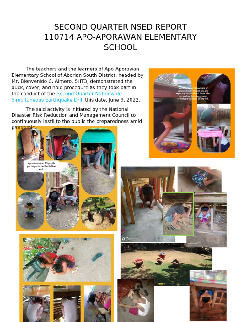 2nd Quarter NSED Report 2021-2022 | PDF