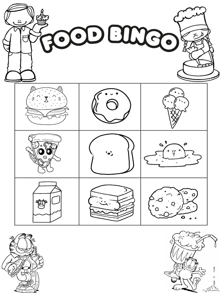 Food Bingo | PDF