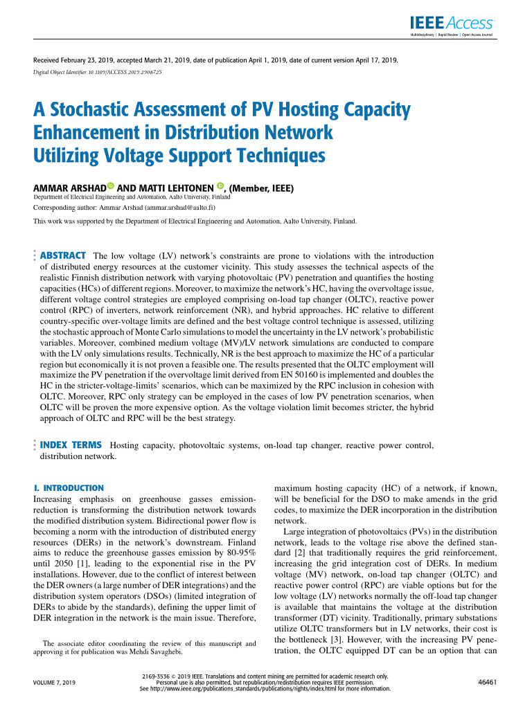 A_Stochastic_Assessment_of_PV_Hosting_Capacity_Enhancement_in_Distribution_Network_Utilizing ...