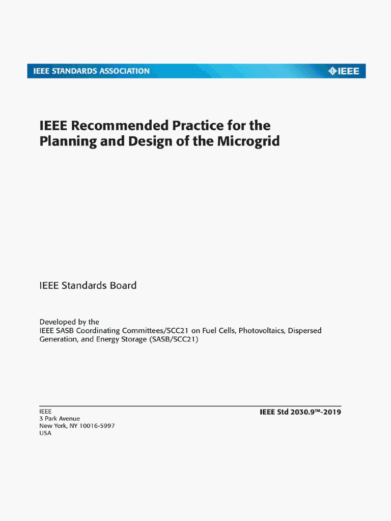 Ieee 2030.9-2019 | PDF