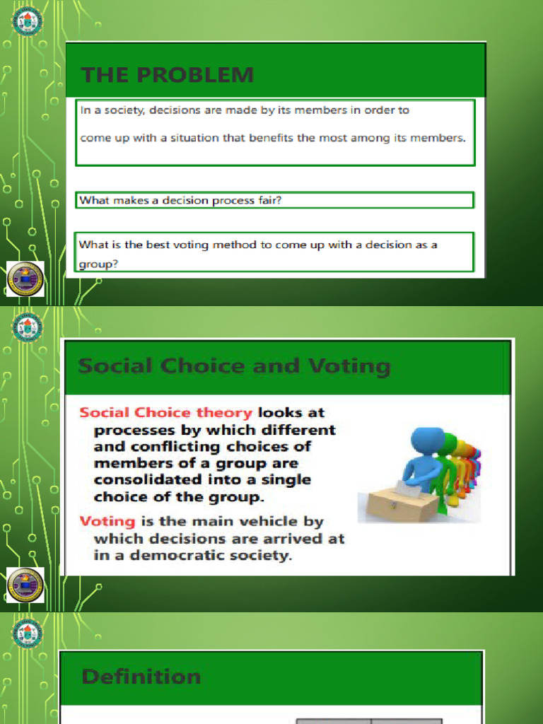 Social Choices Voting | PDF