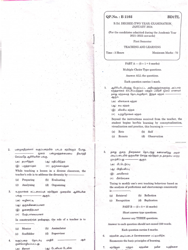 BD1 TL jan 2024 | PDF