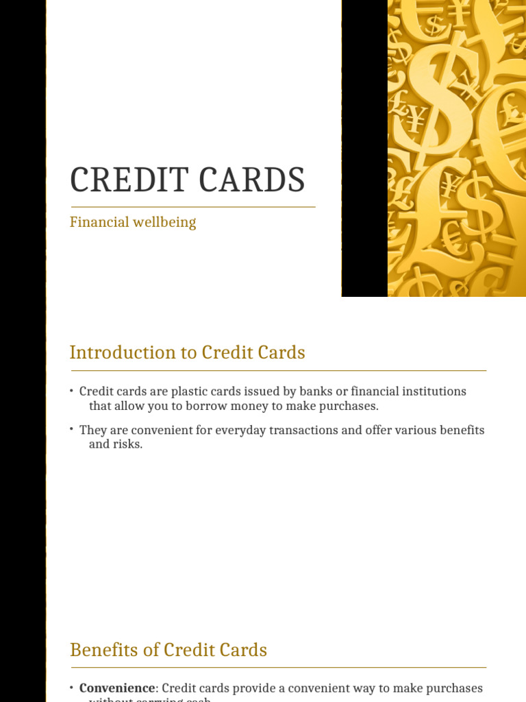 Credit Cards | PDF