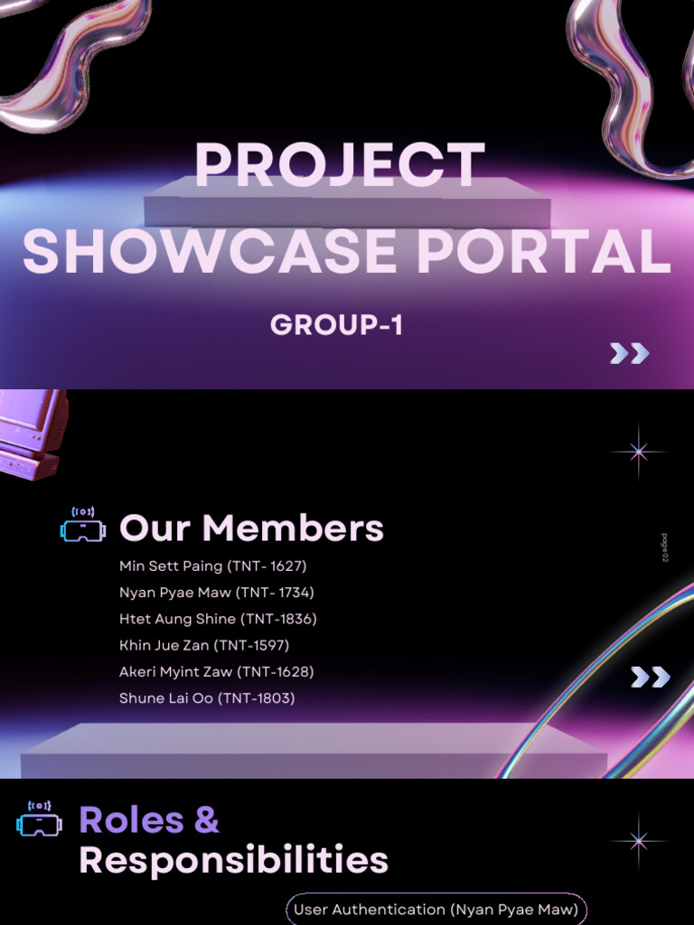 Project Showcase Portal Overview | PDF | Cyberspace | Computing