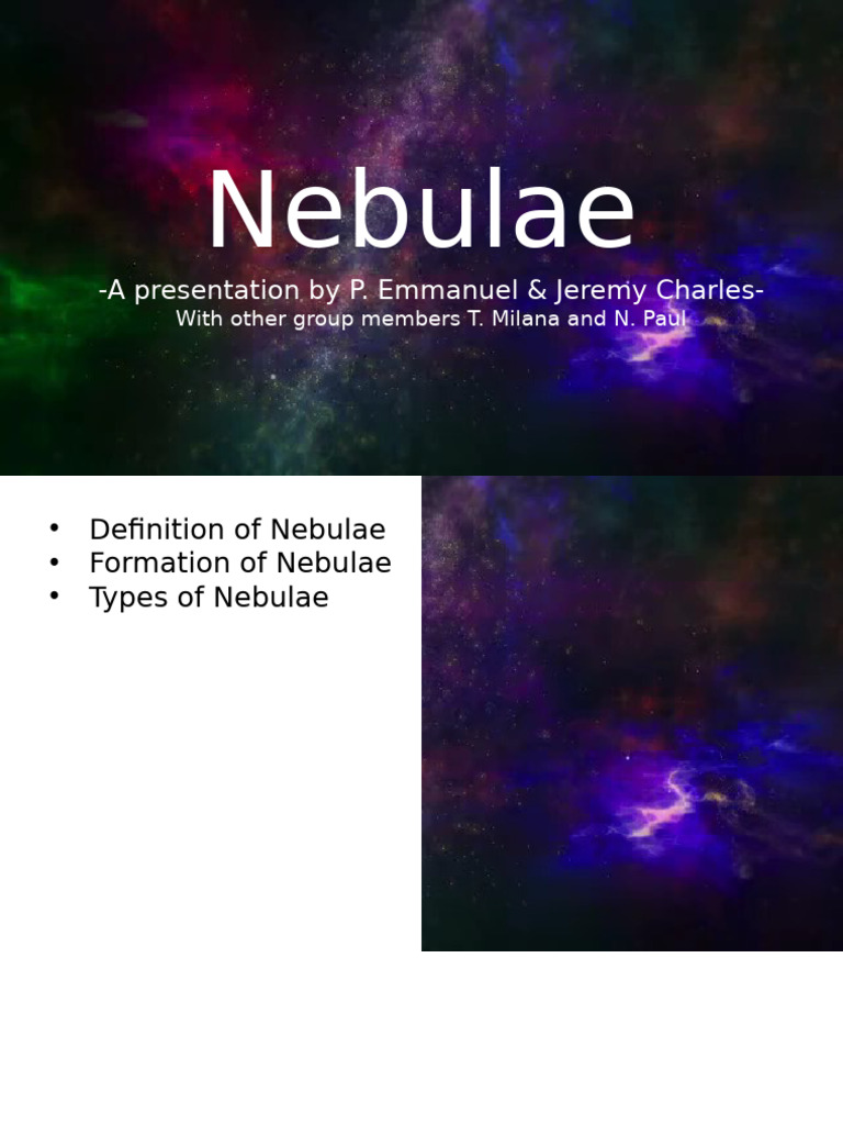 Nebulae Presentation | PDF