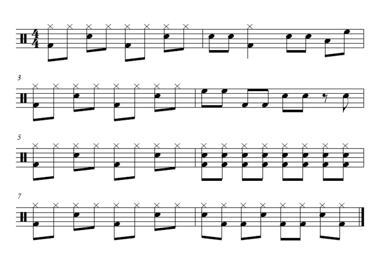 03 - Viradas (Fills) 001 - 2 (Colcheias) | PDF