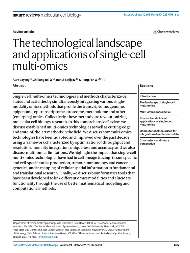 OMICS 2 | PDF | Transcriptome | Dna Sequencing