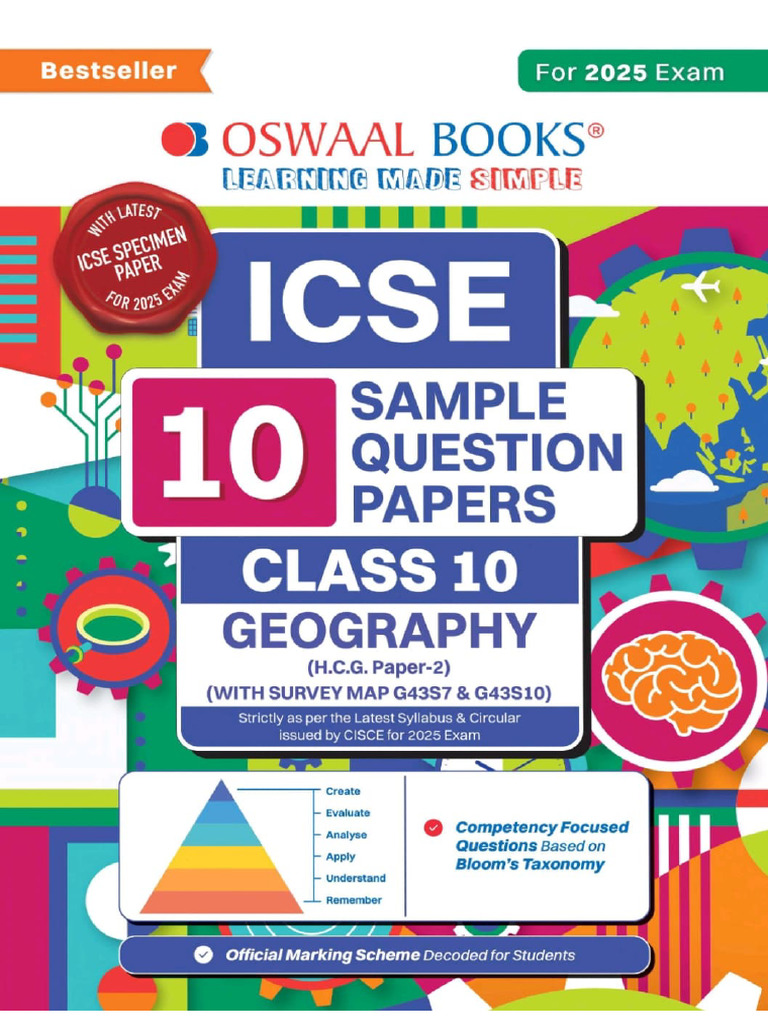 Part 1 o w l 10 Sample Paper for Geography-Copy | PDF