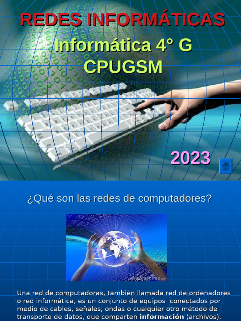 Redes 2023 Exp Seg.2023 | PDF | Red de computadoras | Corriente eléctrica