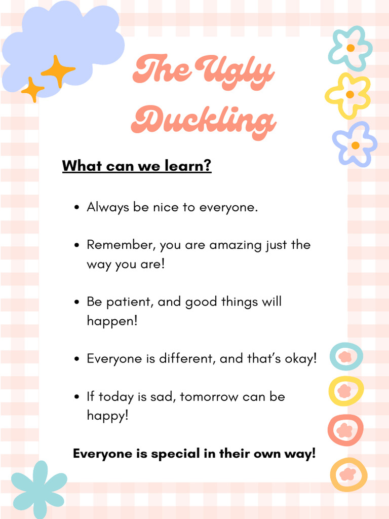 Lessons from The Ugly Duckling | PDF
