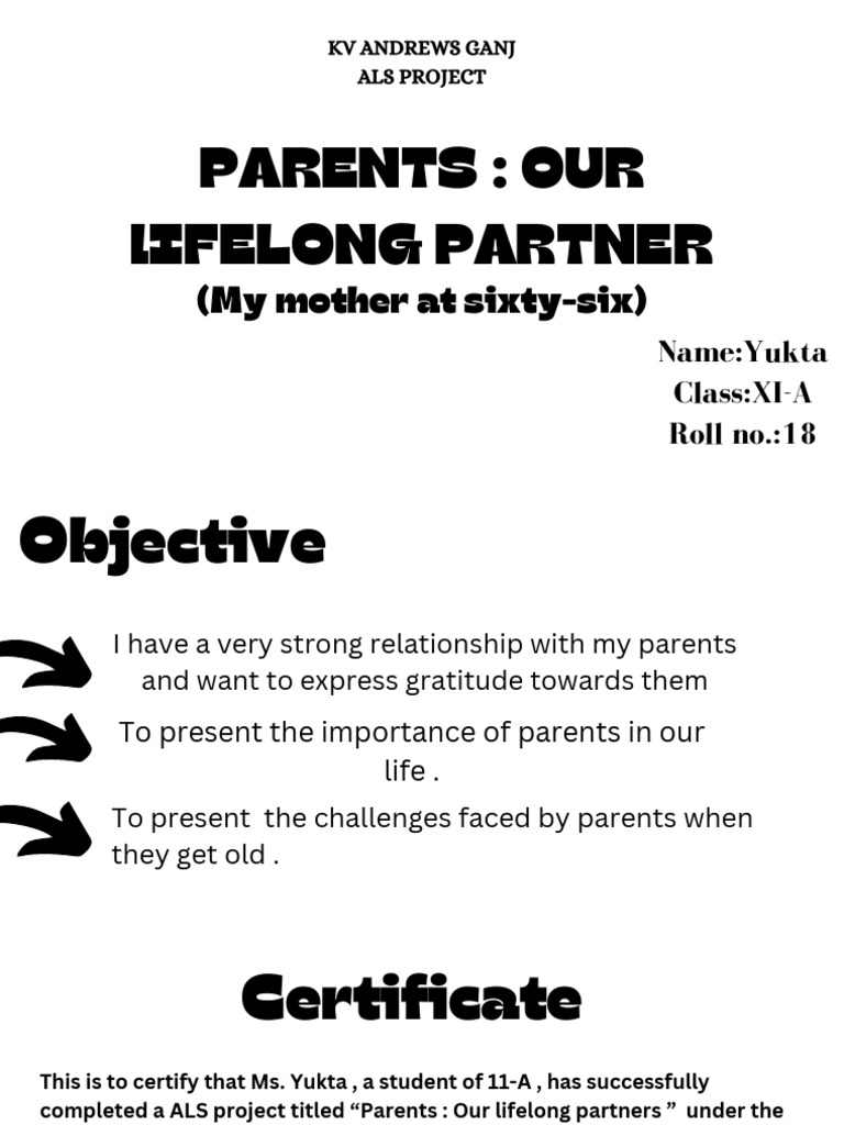 KV Andrews Ganj Als Project | PDF | Family | Social Psychology