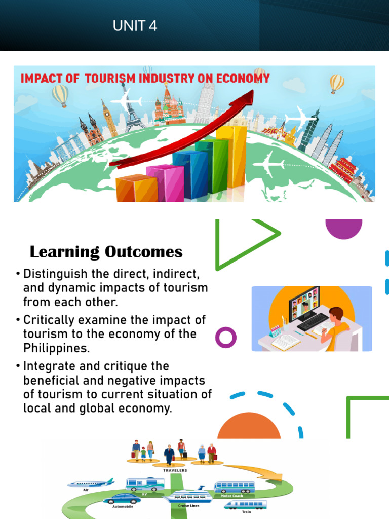 Unit 4 TOURISM IMPACTS ON THE ECONOMY | PDF | Tourism | Economies