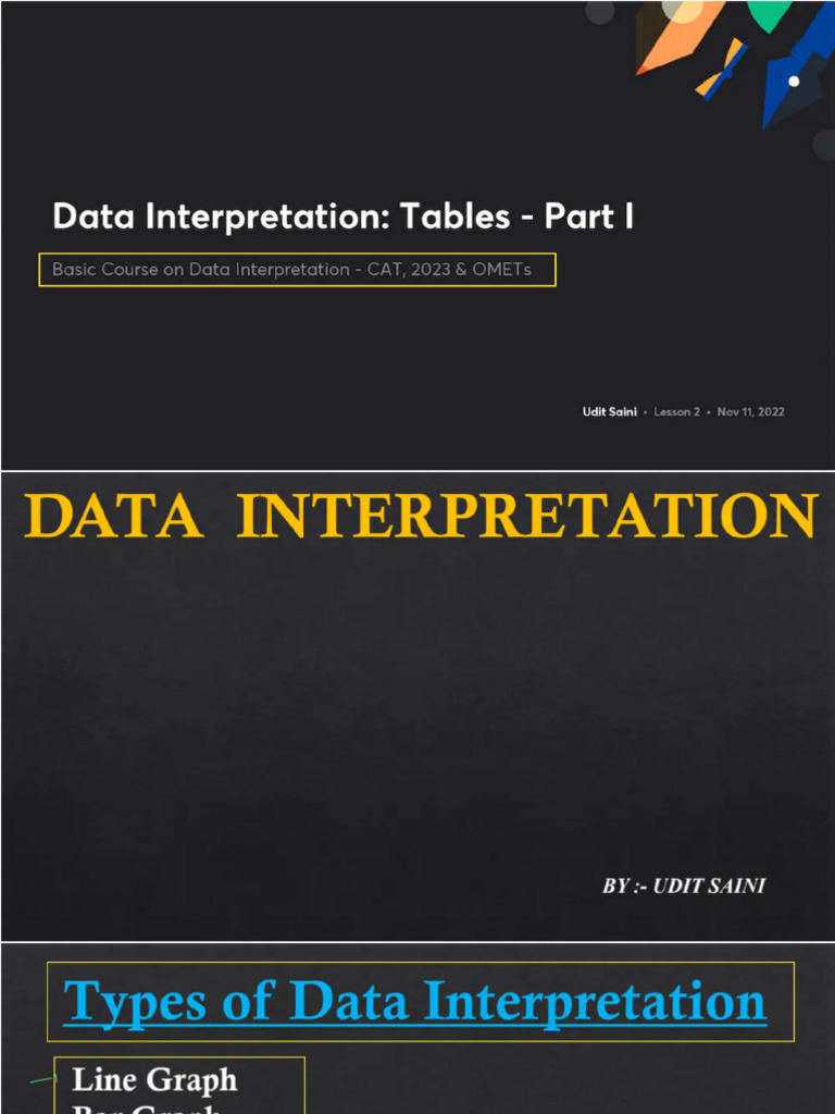 Data Interpretation 2 | PDF