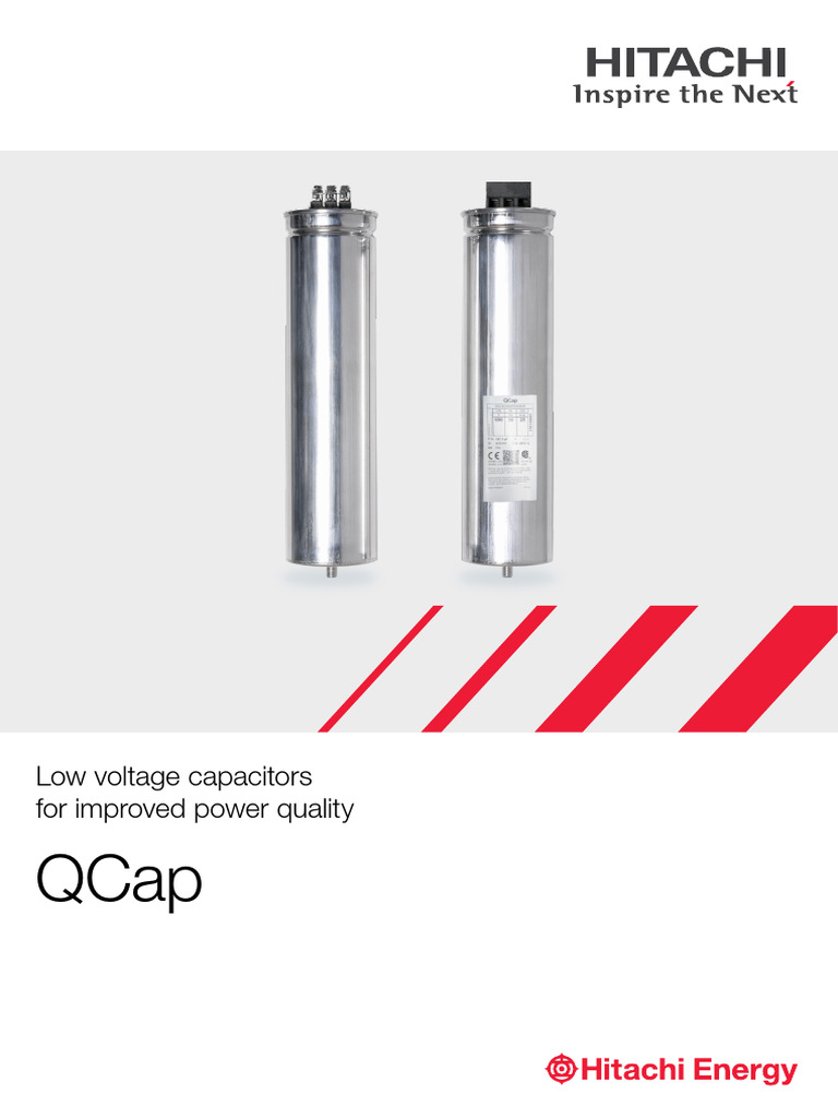 Hitachi_Energy_QCap_LV_Capacitor | PDF | Ac Power | Electromagnetism