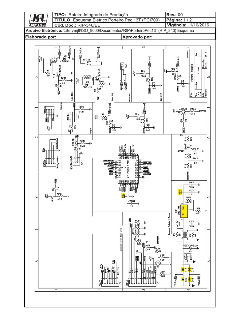 Esquema - PCI 700 | PDF