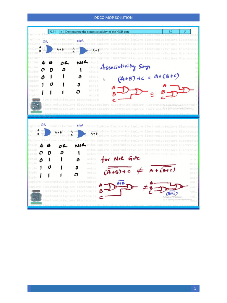 DD&CO MQP Offi SOLUTION-1 | PDF