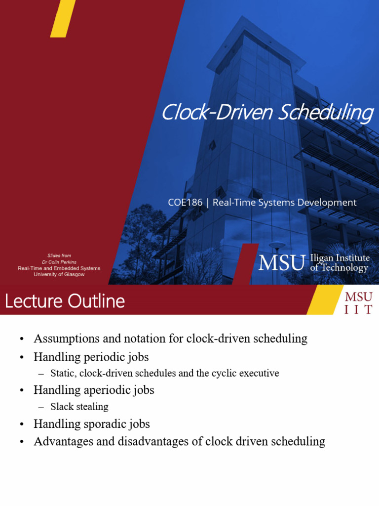 Cyclic Executive Scheduling Explained | PDF | Scheduling (Computing ...