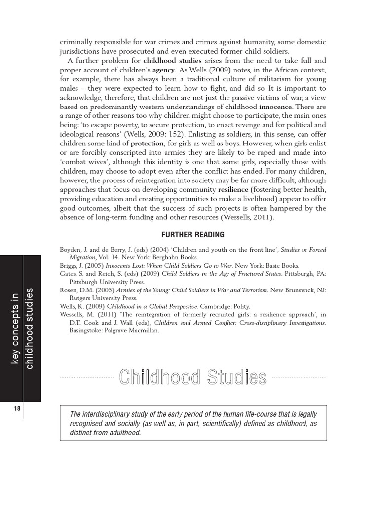1 James and James - Childhood Studies | PDF | Sociology | Liberal Arts ...