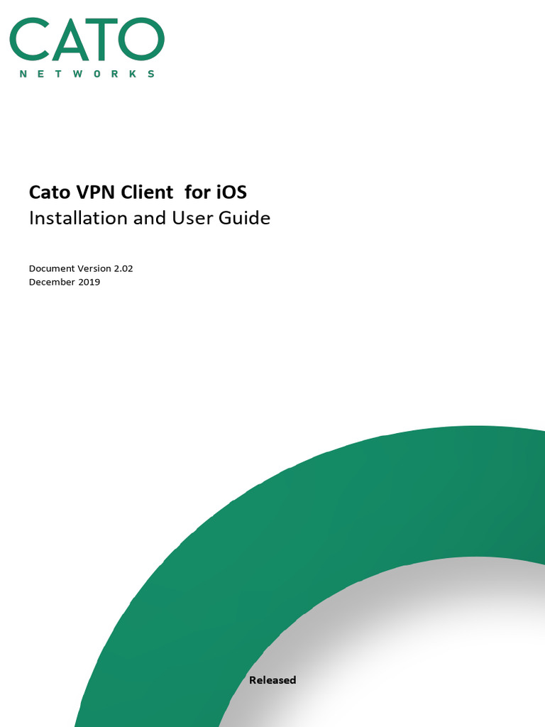 Cato Client iOS User Guide | PDF | License | Ios