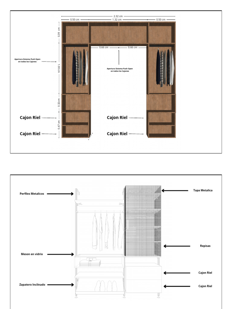 Detalle Closets | PDF