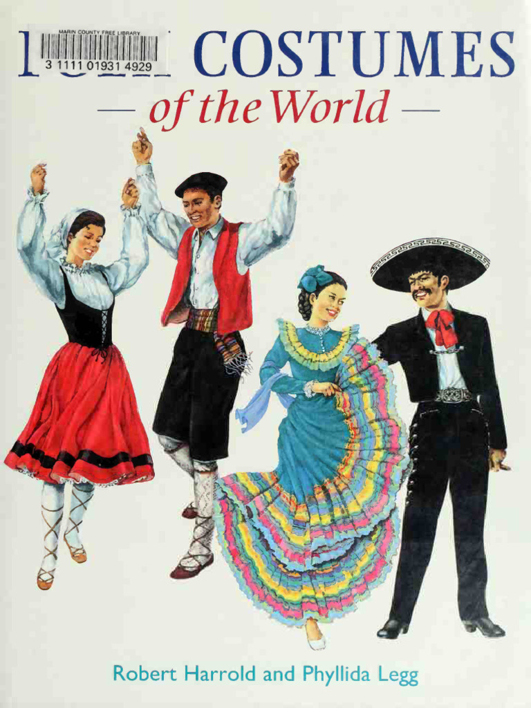 Folk Costumes of The World - Harrold, Robert Legg, Phyllida - Anna's ...
